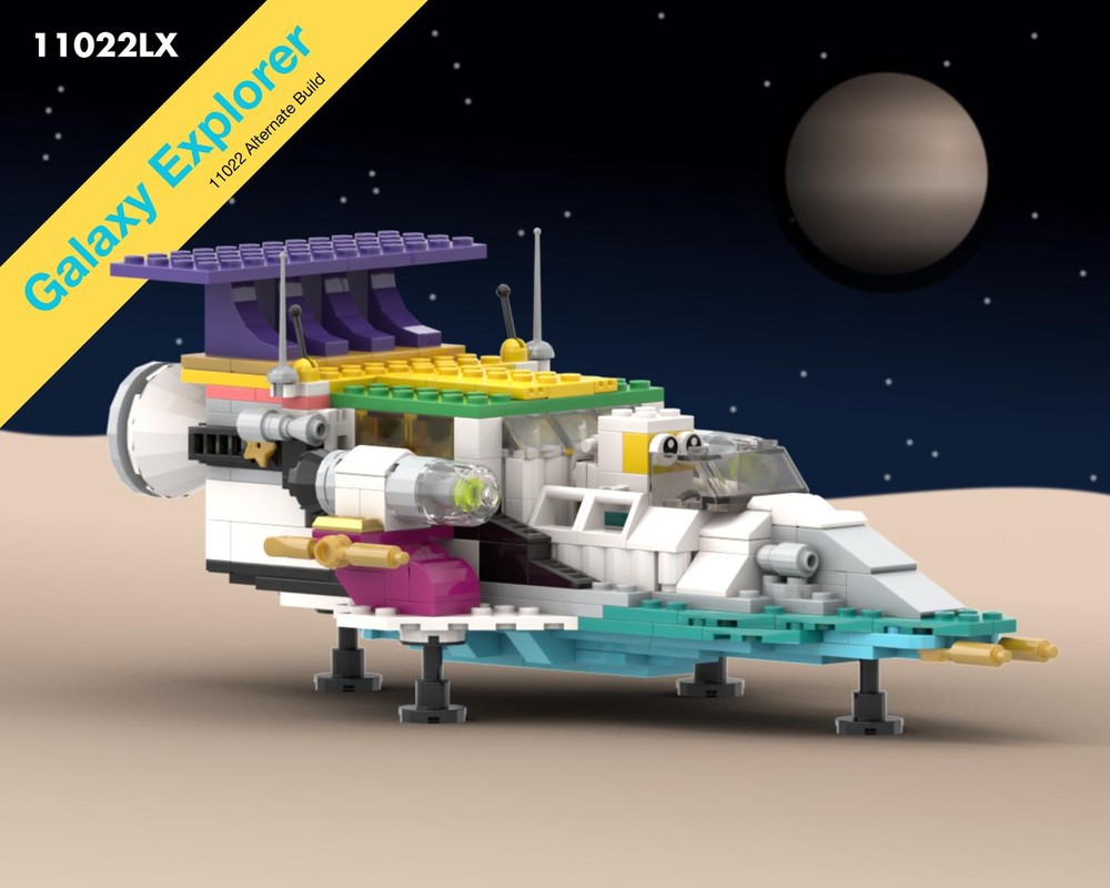 LEGO MOC 11022LX Galaxy Explorer by ReBrick.me | Rebrickable - Build ...