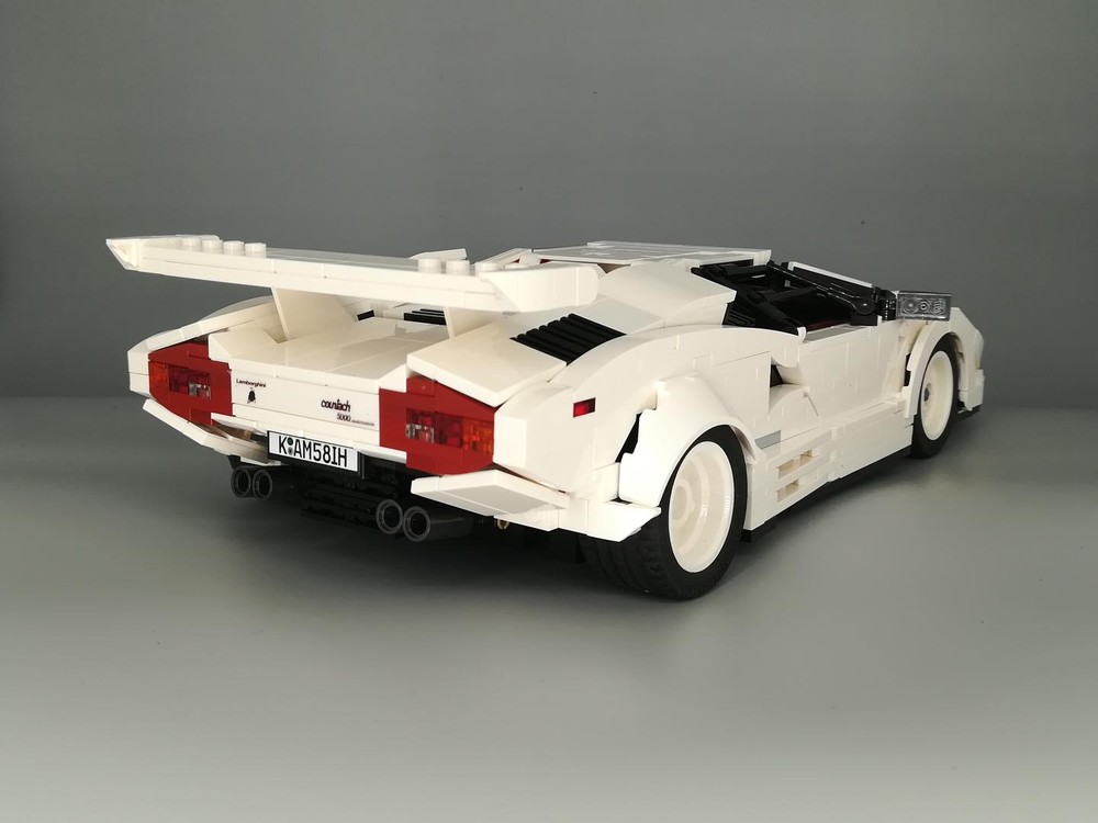 LEGO MOC Lamborghini Countach LP5000S QV (redesigned) by Rastacoco ...