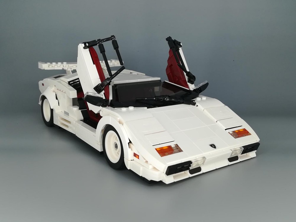 LEGO MOC Lamborghini Countach LP5000S QV (redesigned) by Rastacoco ...