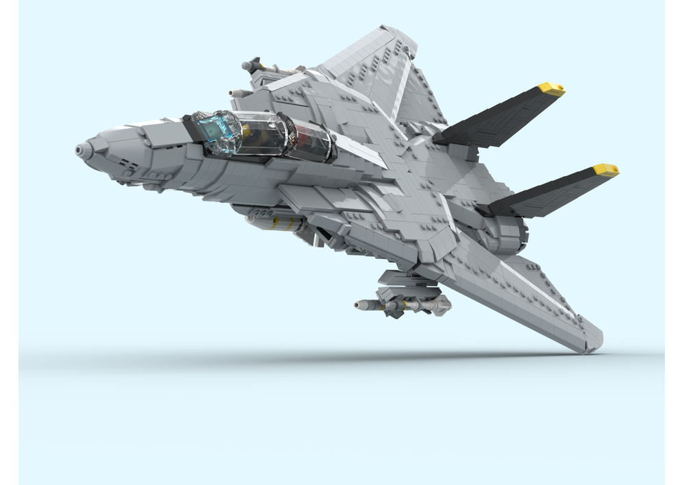 LEGO MOC F 14D Super Tomcat by Neo.moc | Rebrickable - Build with LEGO
