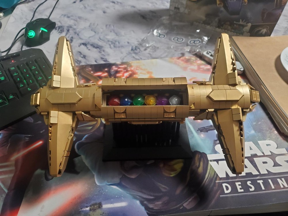 LEGO MOC The True Infinity Saber by Tj_the_Brickwright | Rebrickable ...