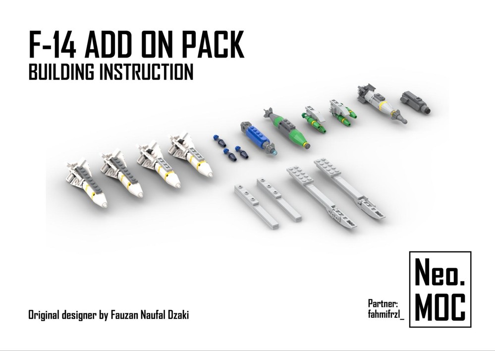 LEGO MOC F-14 ADD ON PAYLOAD by Neo.moc | Rebrickable - Build with LEGO