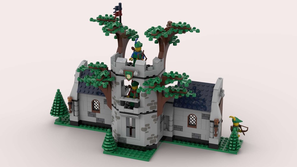 LEGO MOC Forestmen Temple by kedvard | Rebrickable - Build with LEGO