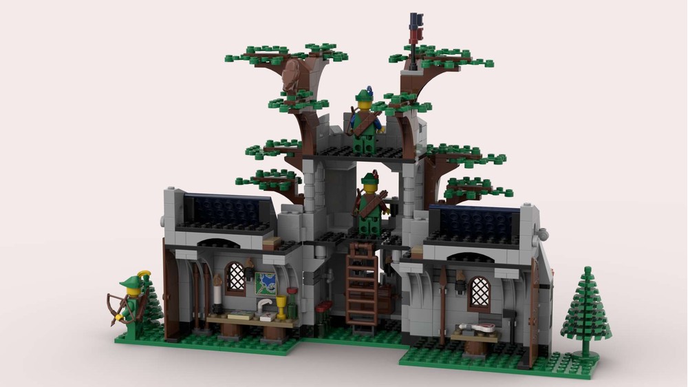 LEGO MOC Forestmen Temple by kedvard | Rebrickable - Build with LEGO