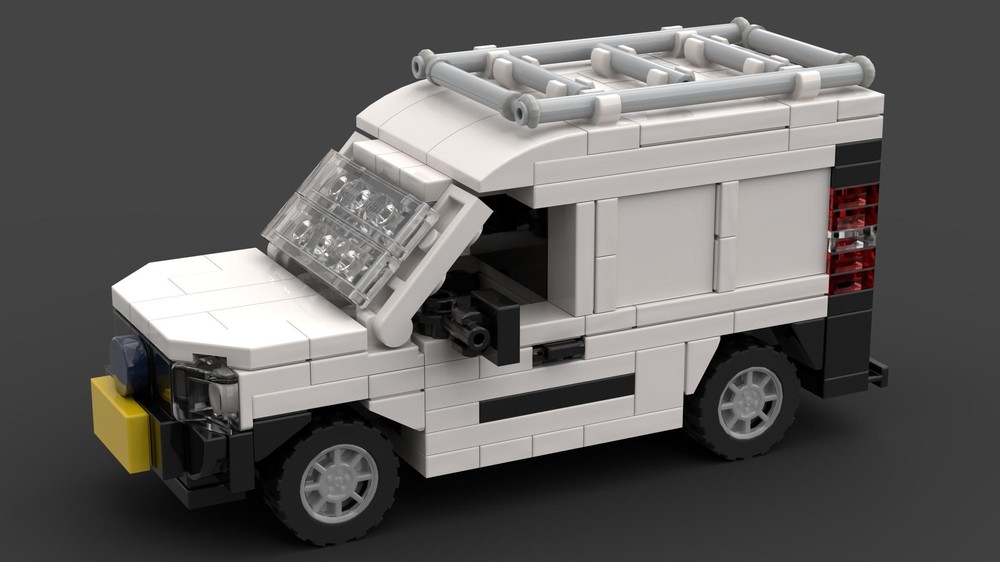 LEGO MOC Fiat Doblo by Djert | Rebrickable - Build with LEGO