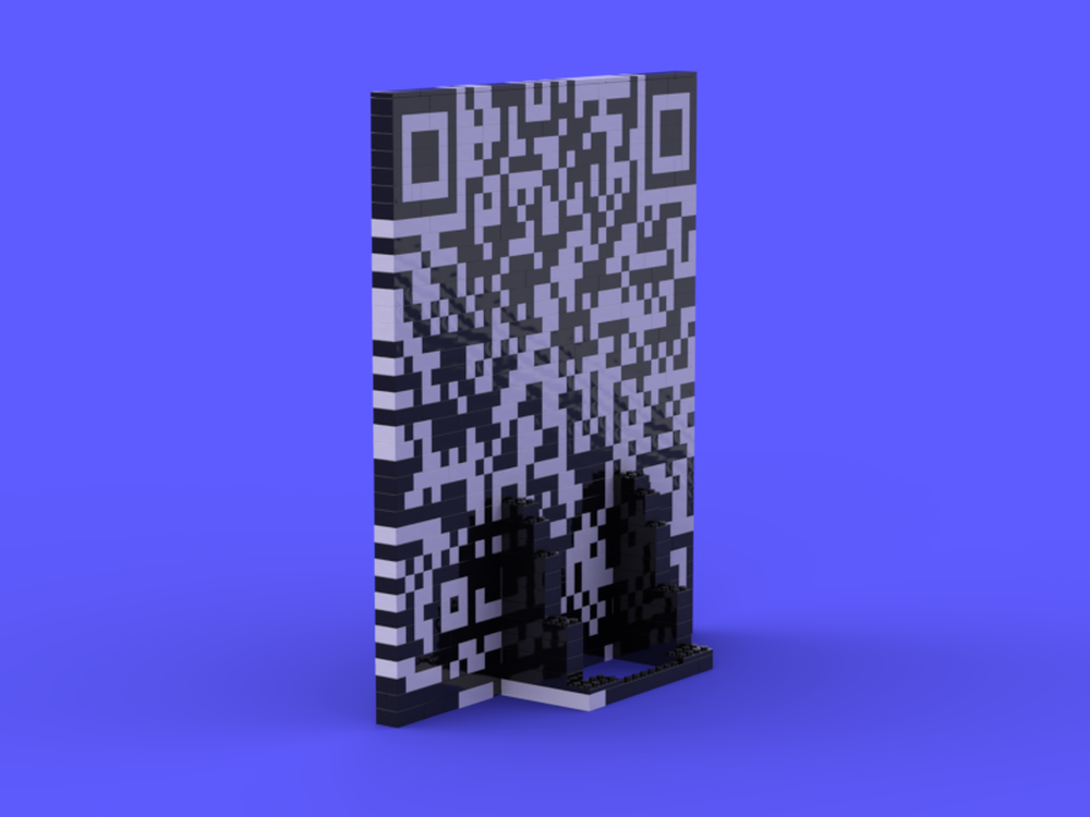 LEGO MOC BRick Roll QR Code by ElliL3go | Rebrickable - Build with LEGO