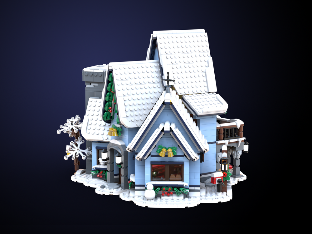 Lego Moc Complete 10293 Santas Visit By Fanpeixi Rebrickable Build