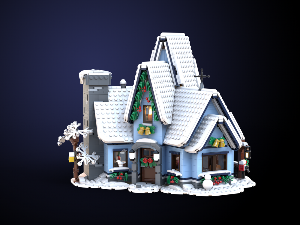 Lego Moc Complete 10293 Santas Visit By Fanpeixi Rebrickable Build