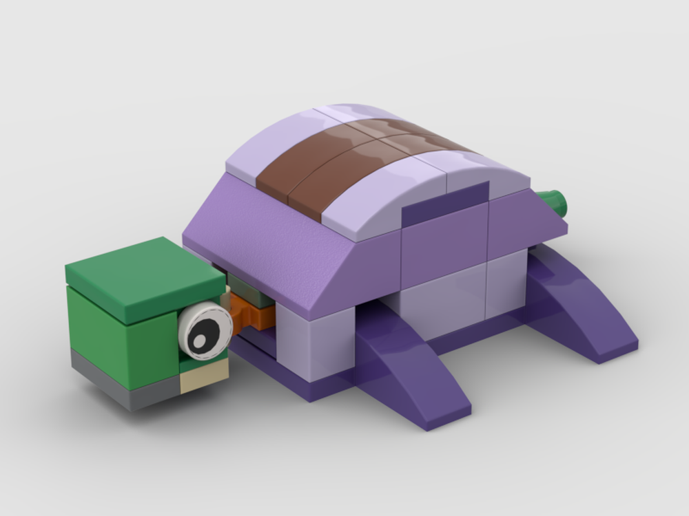LEGO MOC Turtle / Tortoise (11717 Alternate Build) by mf1 | Rebrickable ...