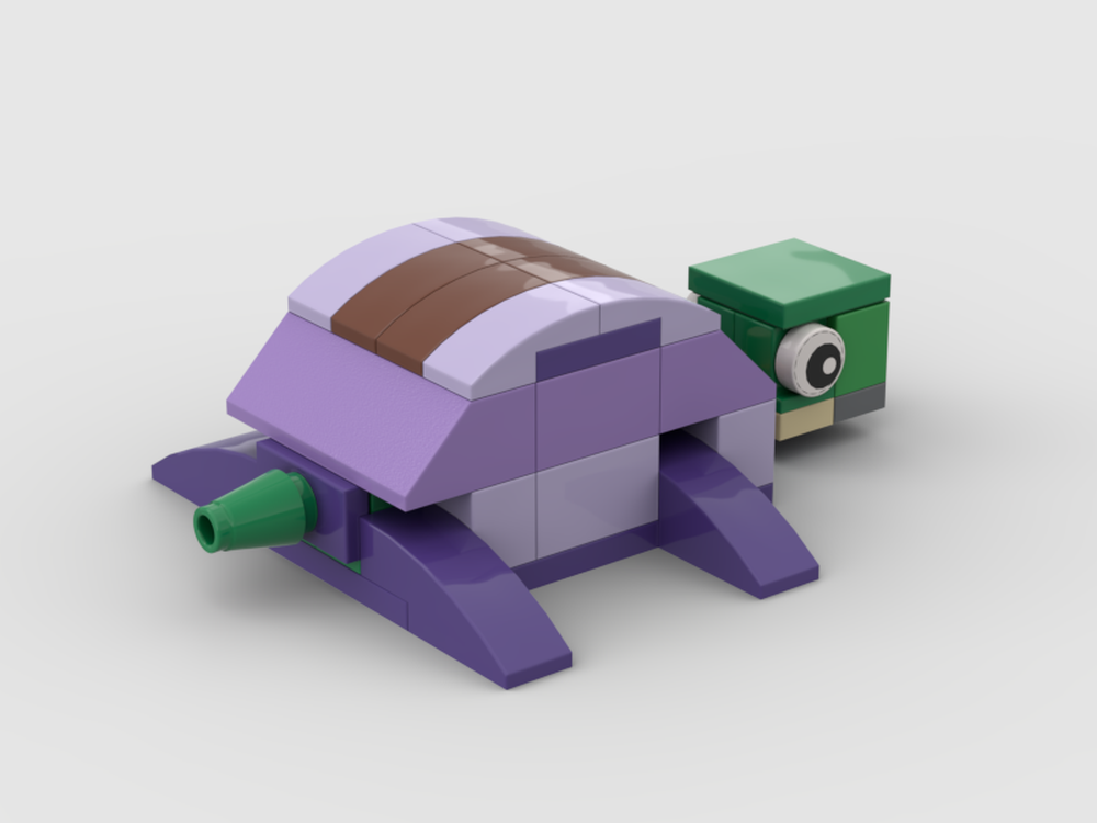 LEGO MOC Turtle / Tortoise (11717 Alternate Build) by mf1 | Rebrickable ...
