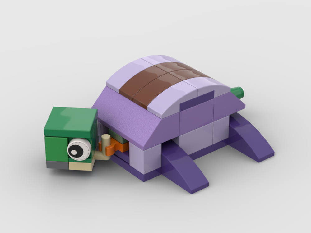 LEGO MOC Turtle / Tortoise (11717 Alternate Build) by mf1 | Rebrickable ...