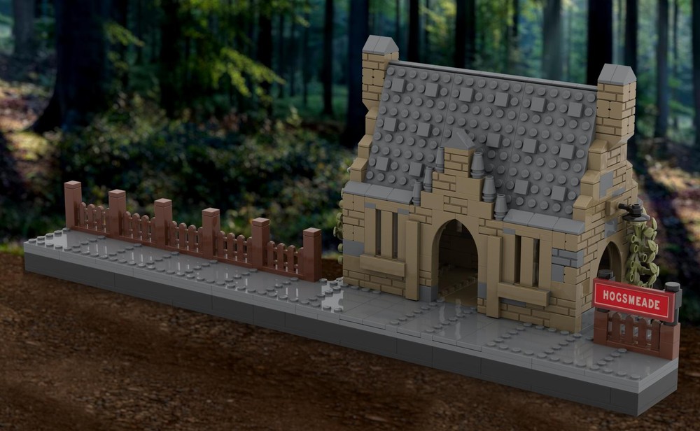 LEGO MOC Hogsmeade Station by jimjamz93 | Rebrickable - Build with LEGO