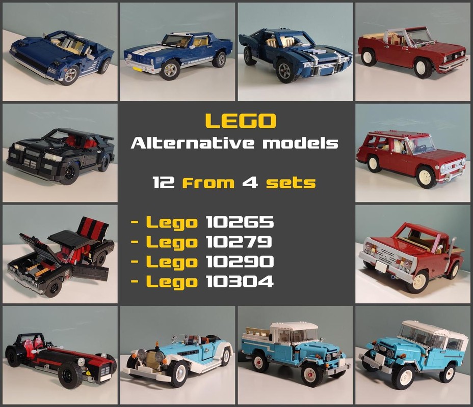 LEGO MOC 12 from 4 set by Kirvet | Rebrickable - Build with LEGO