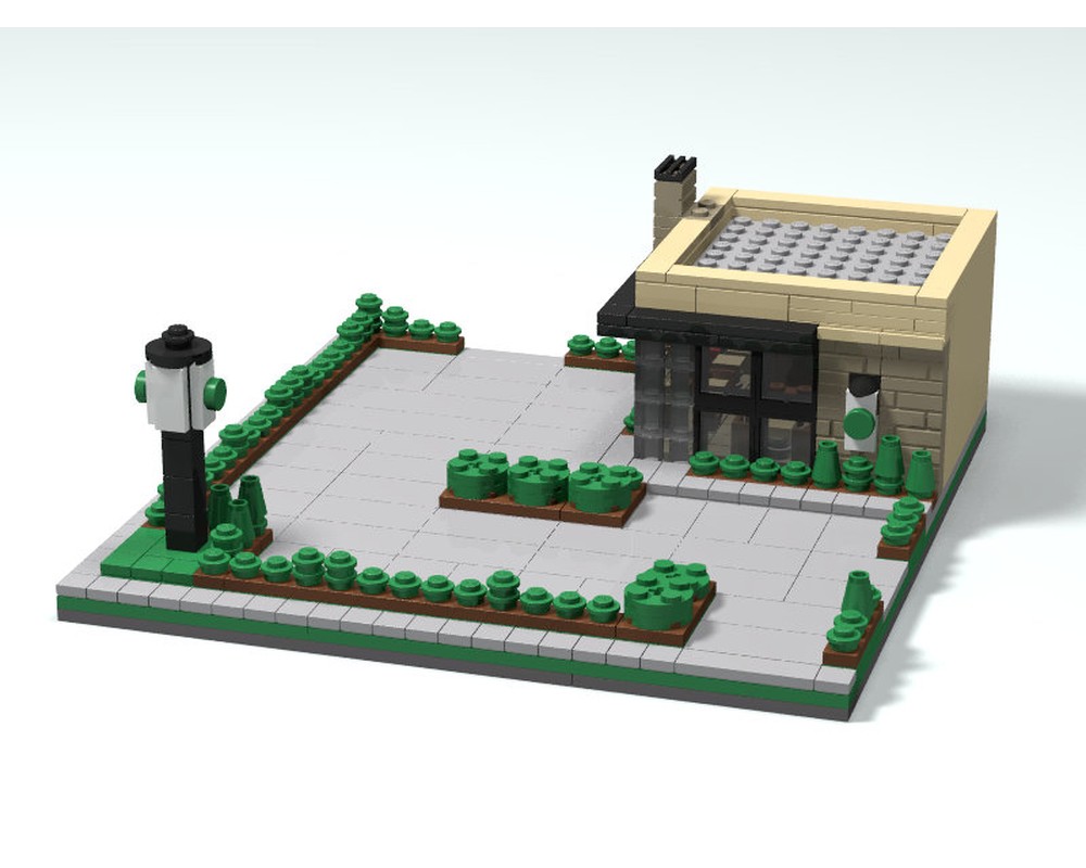 LEGO MOC Nano Starbucks by Turbo8702 | Rebrickable - Build with LEGO