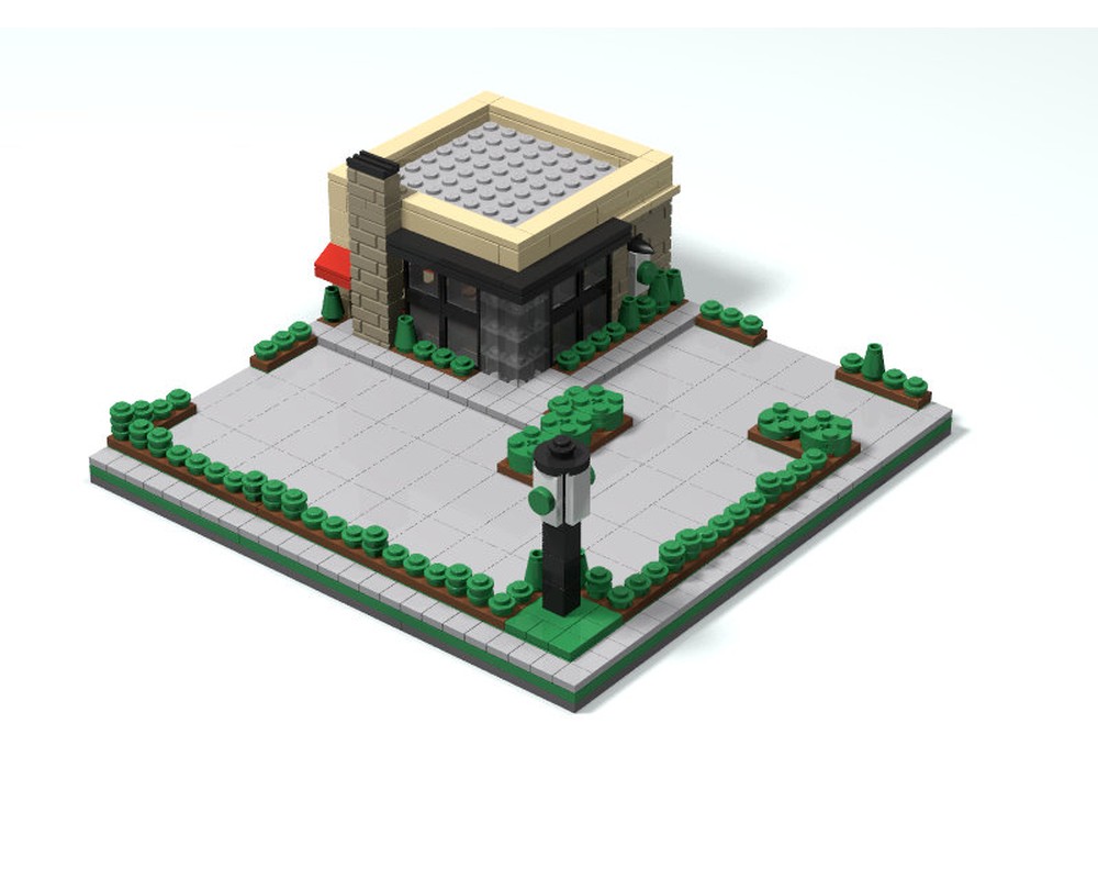 LEGO MOC Nano Starbucks by Turbo8702 | Rebrickable - Build with LEGO