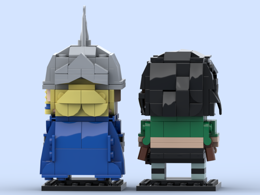 LEGO MOC Charlotte & Jack - Black Clover BrickHeadz by AnimeBricks4 ...