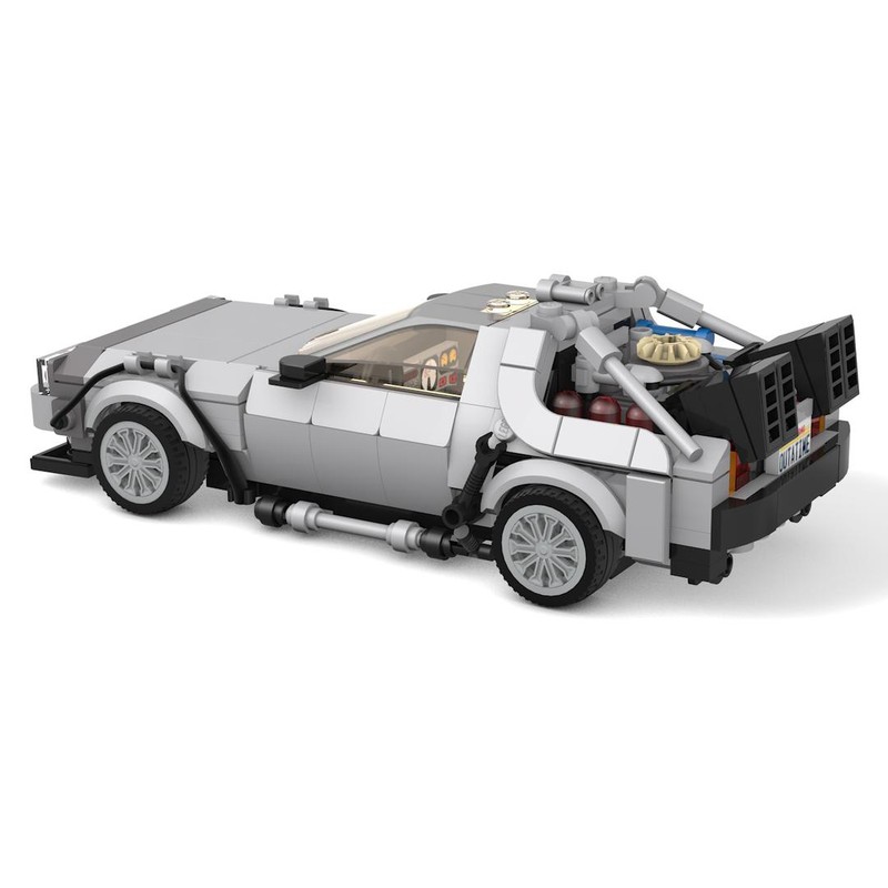 LEGO MOC DeLorean DMC-12 "BTTF" P1 - 8 stud wide Speed Champions style ...