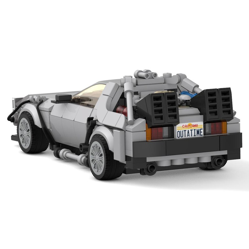 LEGO MOC DeLorean DMC-12 "BTTF" P1 - 8 stud wide Speed Champions style ...