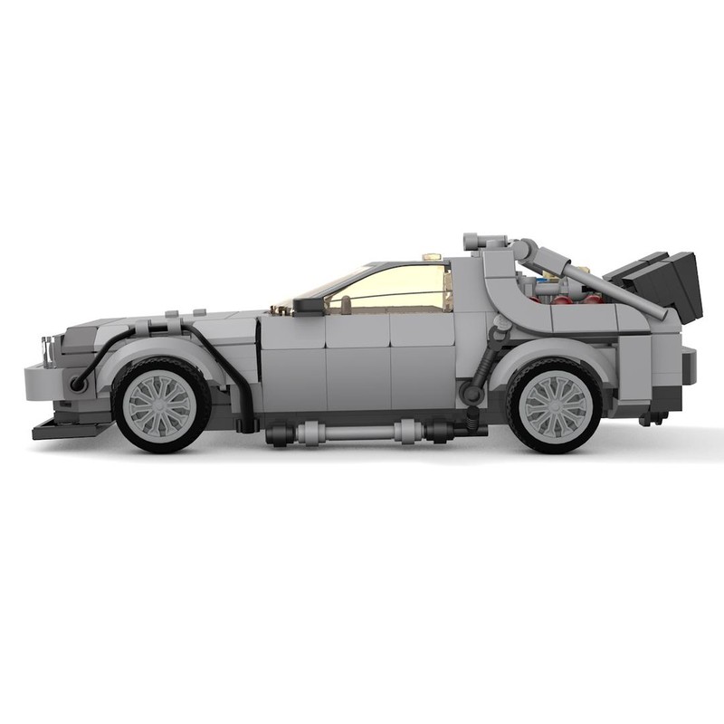 LEGO MOC DeLorean DMC-12 "BTTF" P1 - 8 stud wide Speed Champions style ...