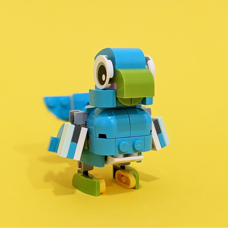 LEGO MOC Blue Bird by Kini Bricks | Rebrickable - Build with LEGO