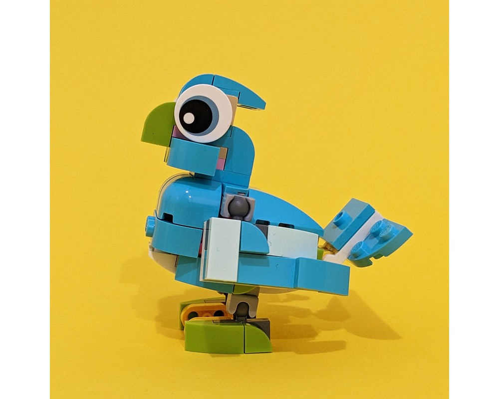 LEGO MOC Blue Bird by Kini Bricks | Rebrickable - Build with LEGO