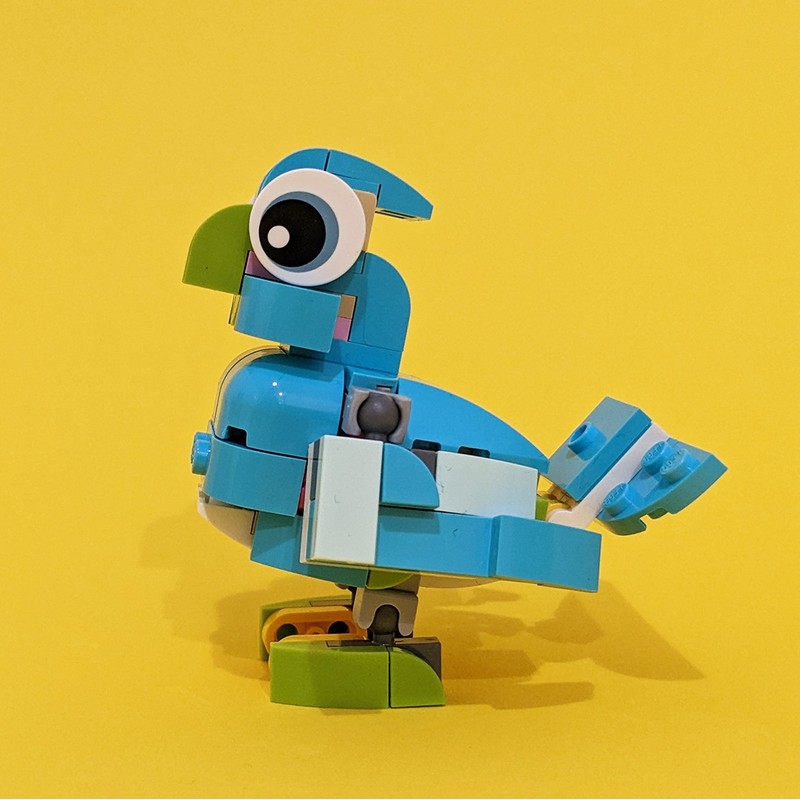 LEGO MOC Blue Bird by Kini Bricks | Rebrickable - Build with LEGO