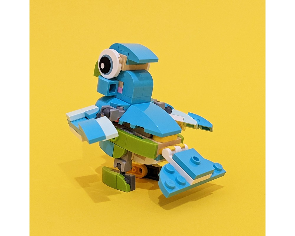 LEGO MOC Blue Bird by Kini Bricks | Rebrickable - Build with LEGO