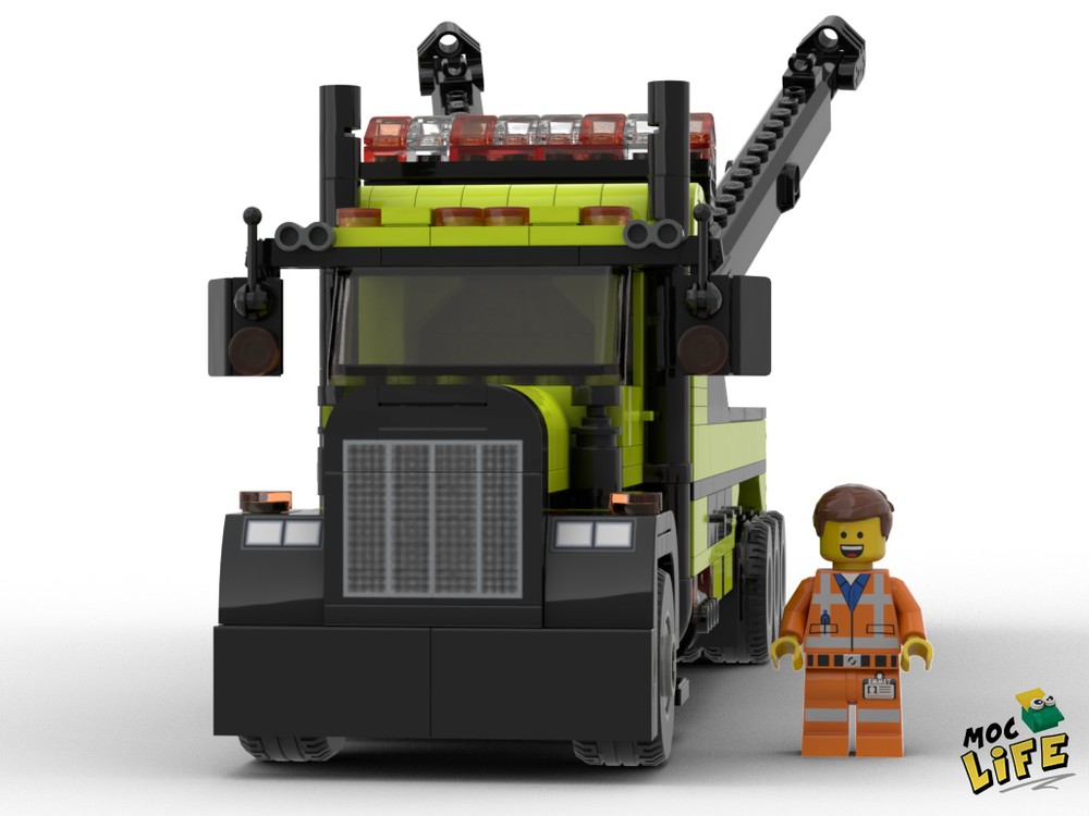 LEGO MOC Peterbilt 359 double rigs by MocLife | Rebrickable - Build ...