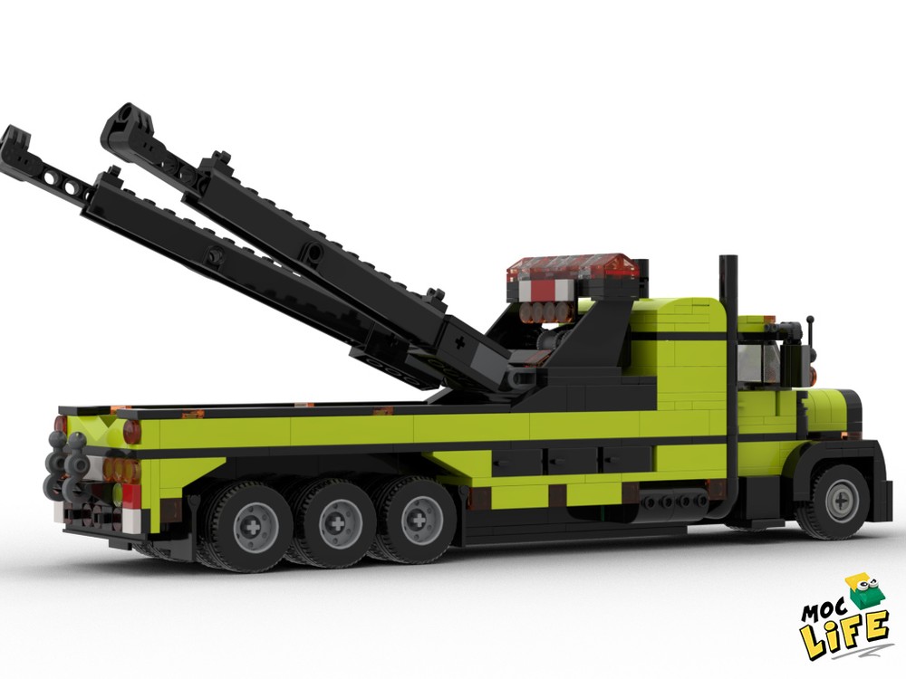 LEGO MOC Peterbilt 359 double rigs by MocLife | Rebrickable - Build ...