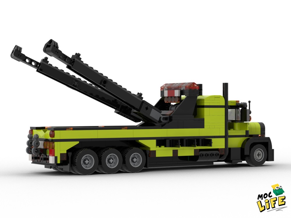 LEGO MOC Peterbilt 359 double rigs by MocLife | Rebrickable - Build ...