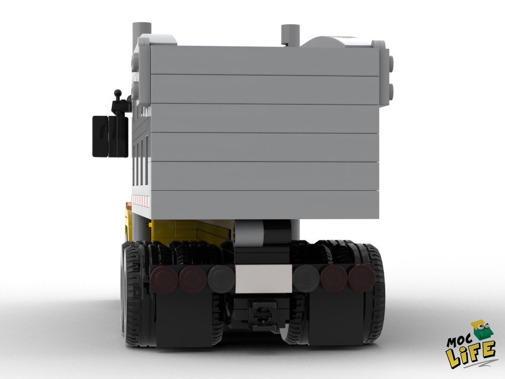LEGO MOC Peterbilt 359 dumper by MocLife | Rebrickable - Build with LEGO