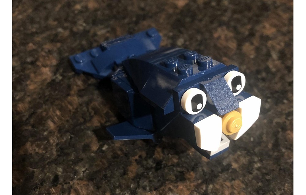 LEGO MOC Diver and Seal by BrixGoFar | Rebrickable - Build with LEGO