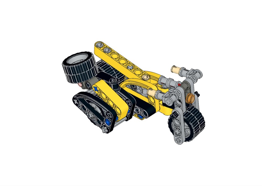 LEGO MOC Sidecar by NARP | Rebrickable - Build with LEGO