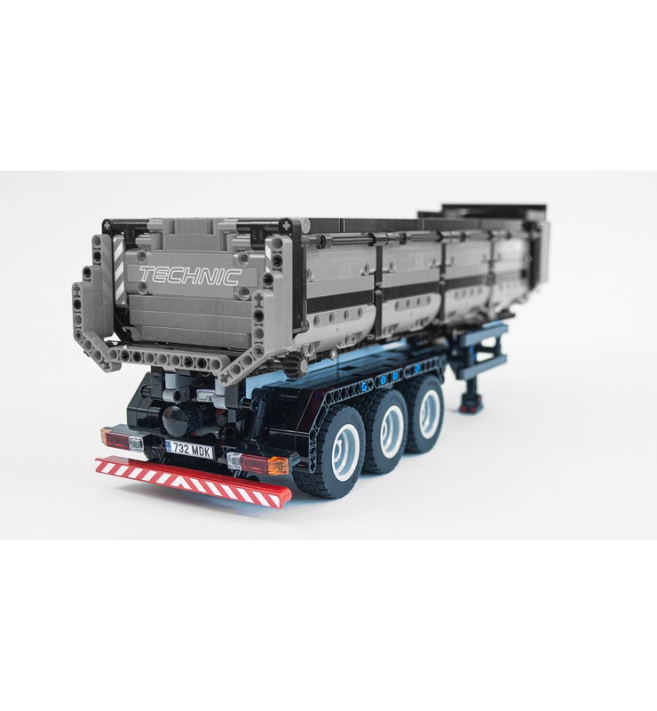 LEGO MOC Tipper trailer chassis by ultra32 | Rebrickable - Build with LEGO