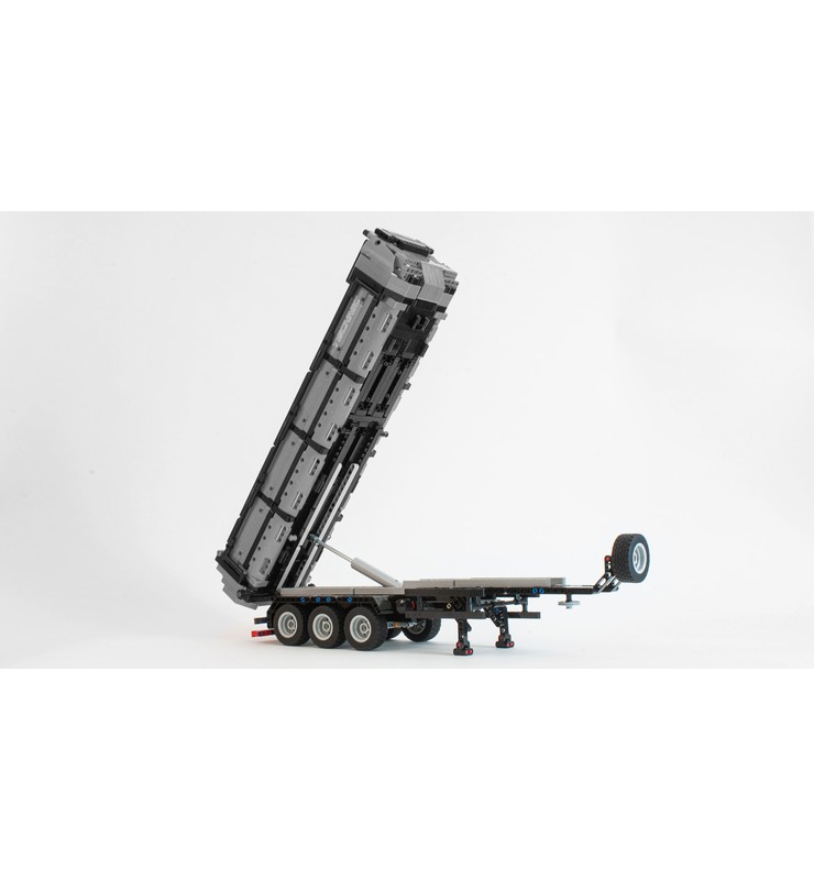 LEGO MOC Tipper trailer chassis by ultra32 | Rebrickable - Build with LEGO