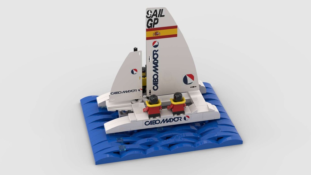 LEGO MOC SailGP foil by fcarrasco | Rebrickable - Build with LEGO