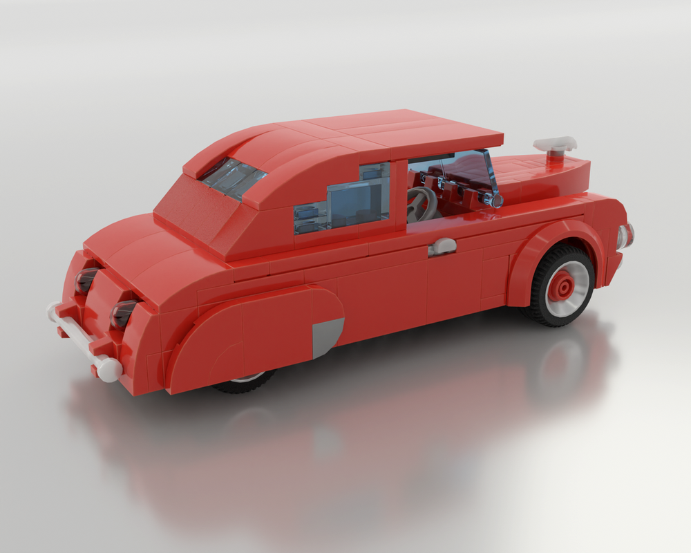 Lego Moc 1940s Sedan By Dongeraldo Rebrickable Build With Lego