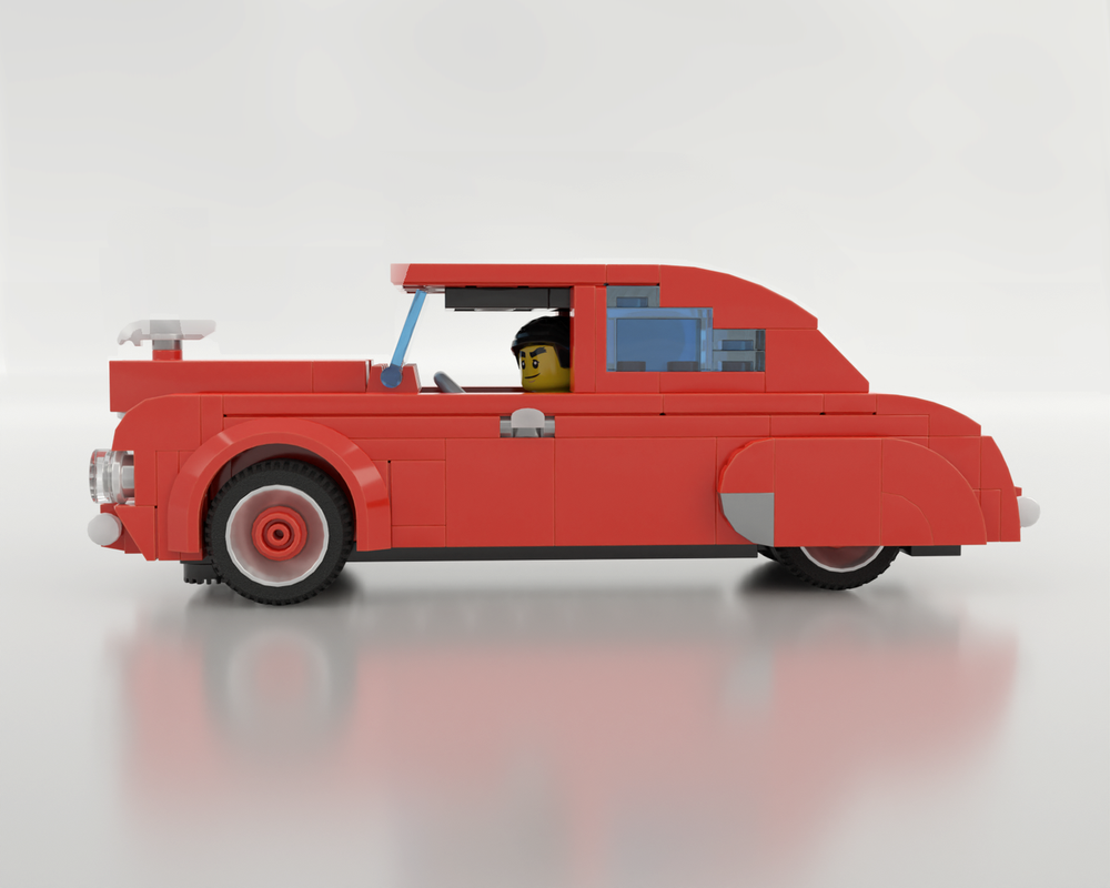 Lego Moc 1940s Sedan By Dongeraldo Rebrickable Build With Lego