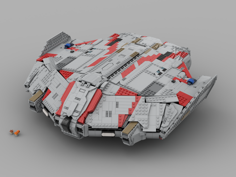 LEGO MOC 1:250 scale Type 9 Heavy by TheRealBeef1213 | Rebrickable ...