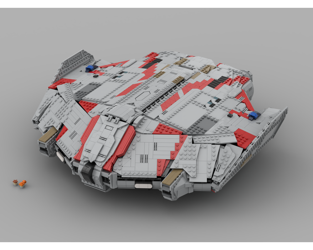 LEGO MOC 1:250 scale Type 9 Heavy by TheRealBeef1213 | Rebrickable ...