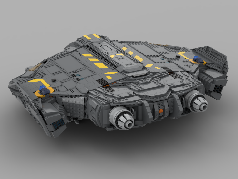 LEGO MOC 1:250 scale Type 9 Heavy by TheRealBeef1213 | Rebrickable ...