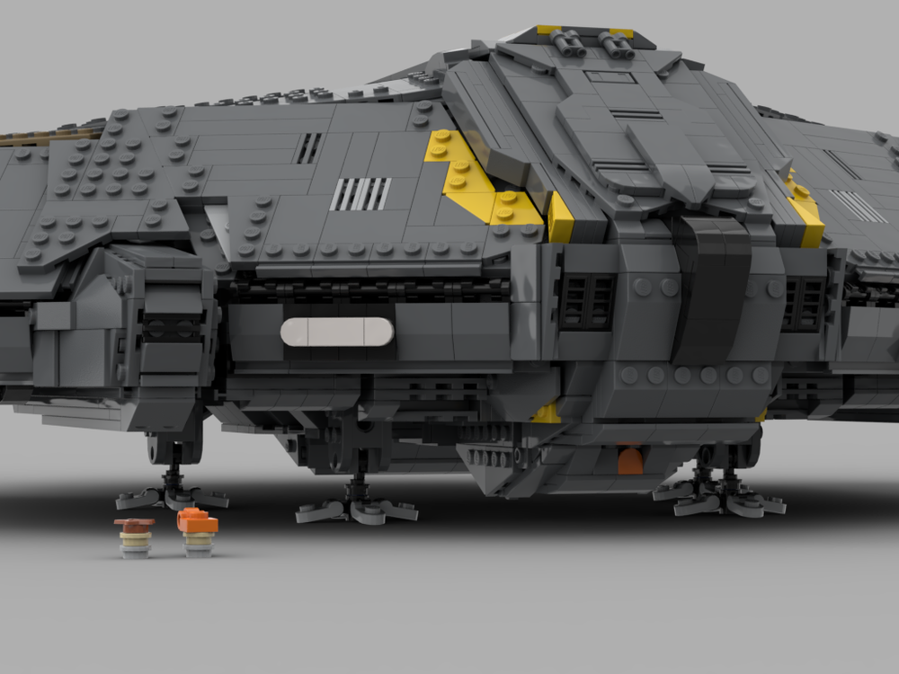 LEGO MOC 1:250 scale Type 9 Heavy by TheRealBeef1213 | Rebrickable ...