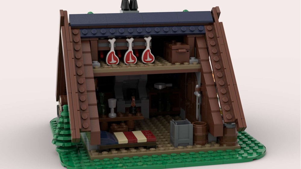 Lego Moc Forestmen House By Kedvard Rebrickable Build With Lego