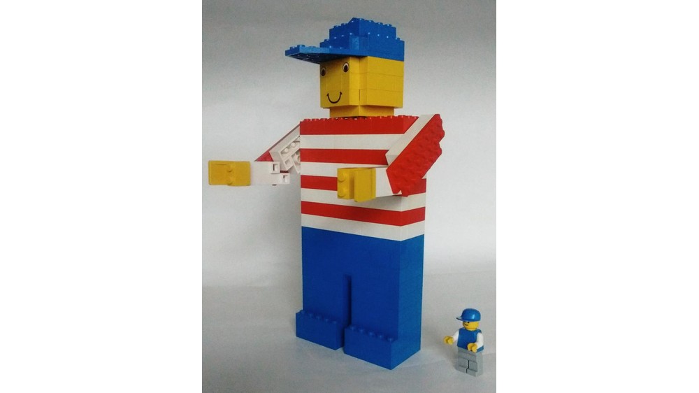Lego Moc 4153 Maxifig By Julien1001 Rebrickable Build With Lego