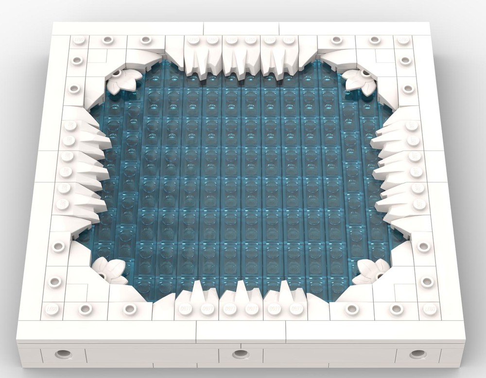 LEGO MOC frozen lake by lottiesbricks | Rebrickable - Build with LEGO