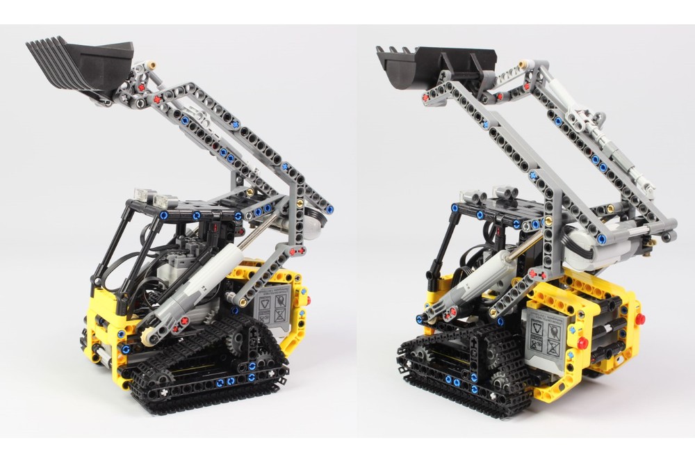 LEGO MOC Compact Tracked Loader by Nico71 | Rebrickable - Build with LEGO