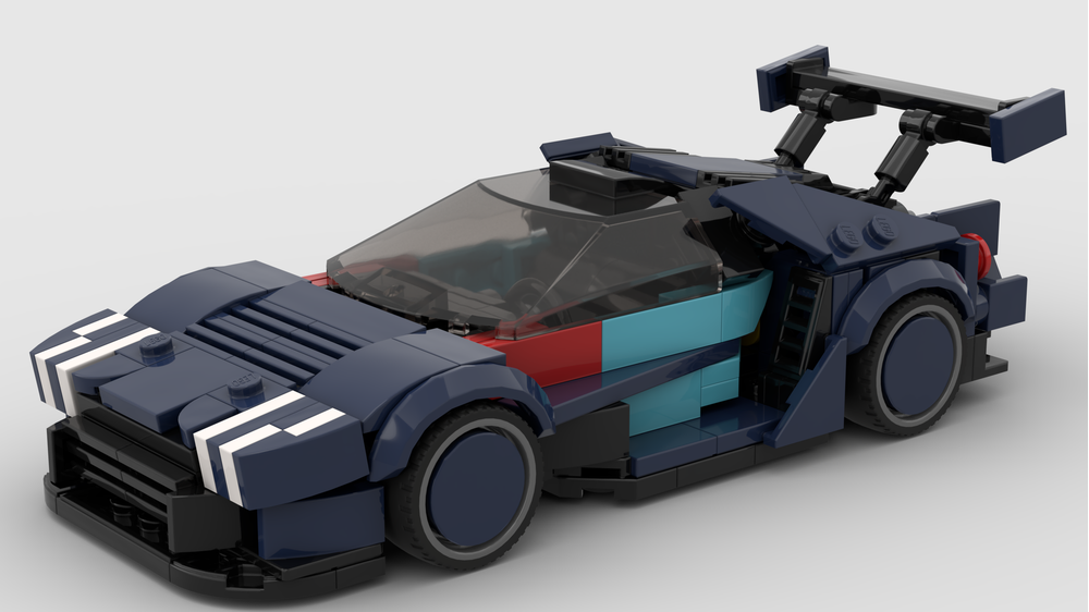 LEGO MOC Ford GT 2023 by vv334 | Rebrickable - Build with LEGO