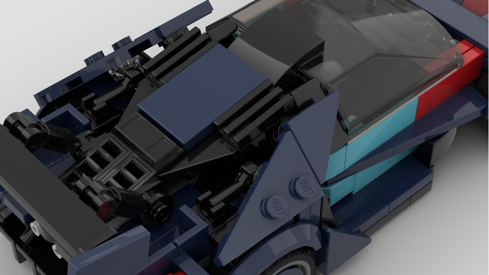 LEGO MOC Ford GT 2023 by vv334 | Rebrickable - Build with LEGO