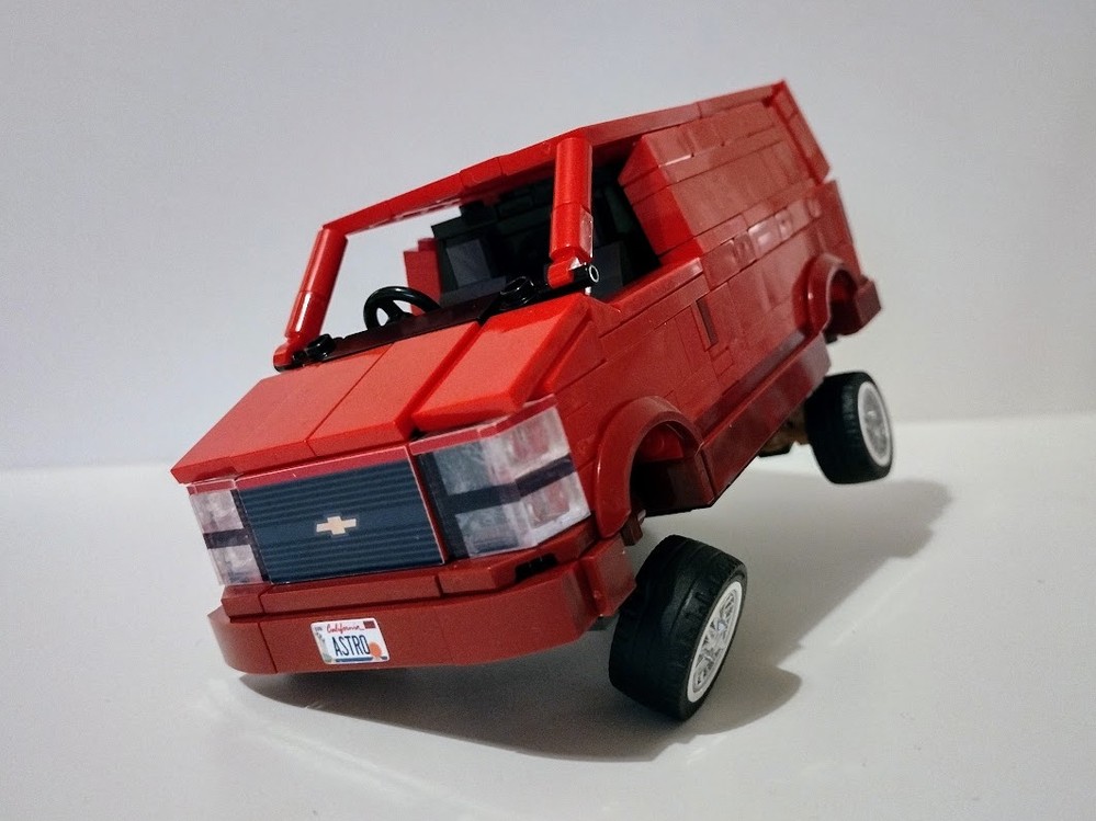 LEGO MOC Astro Van Lowrider Upgrade by EvilEnderman | Rebrickable ...