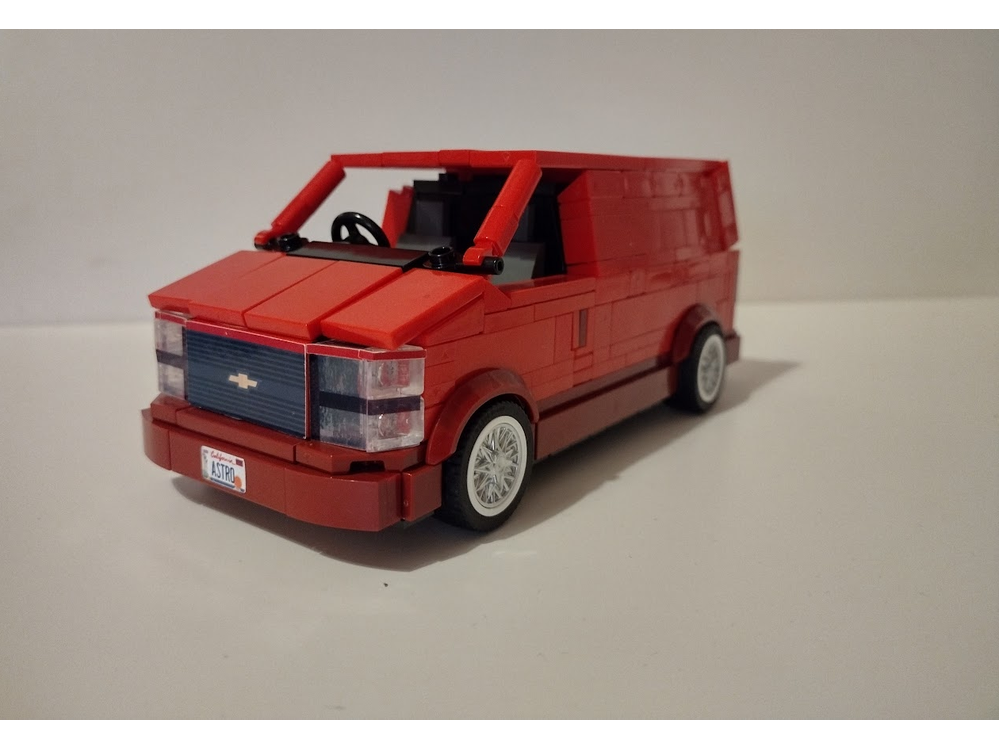 LEGO MOC Astro Van Lowrider Upgrade by EvilEnderman | Rebrickable ...
